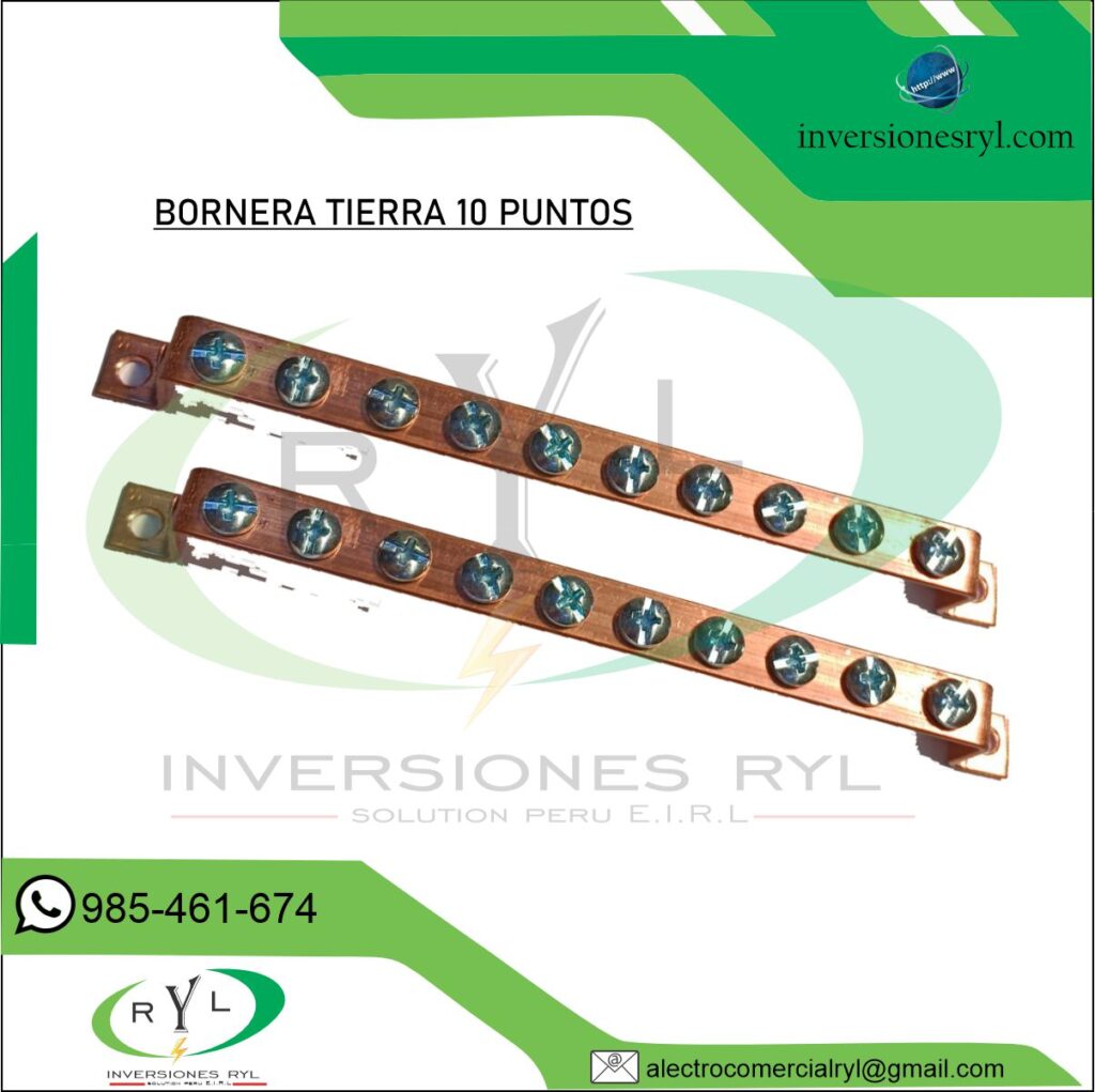 BORNERA TIERRA 10 PUNTOS - Inversiones RyL
