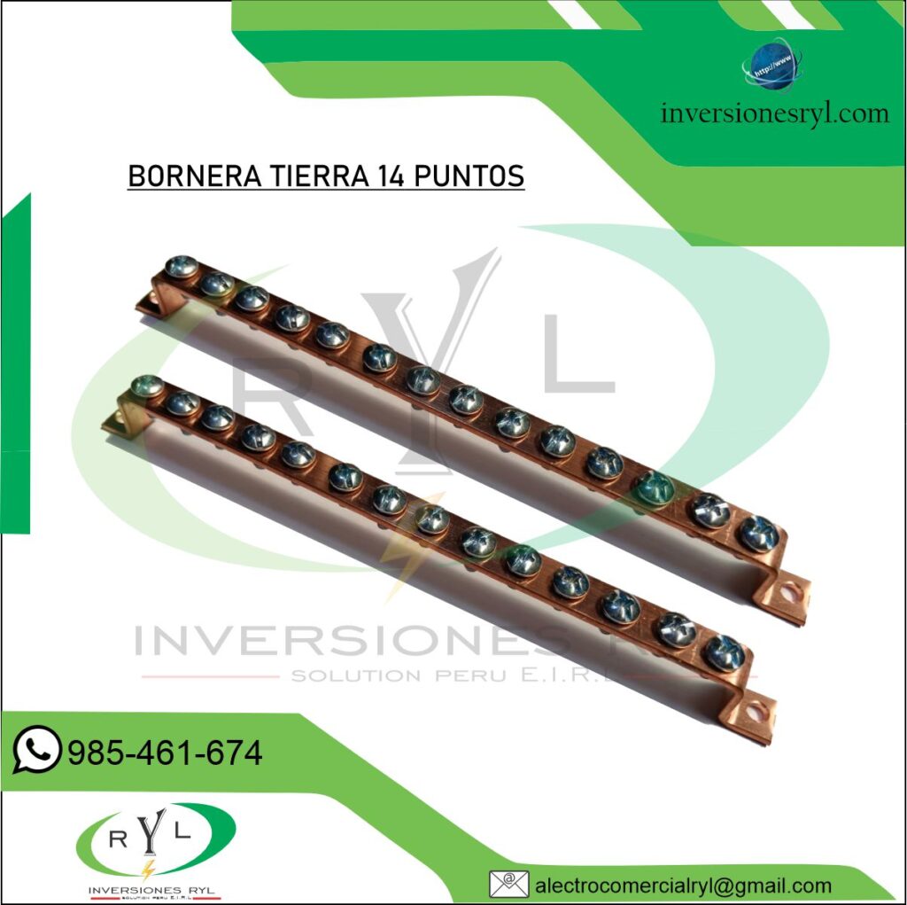 BORNERA TIERRA 14 PUNTOS - Inversiones RyL